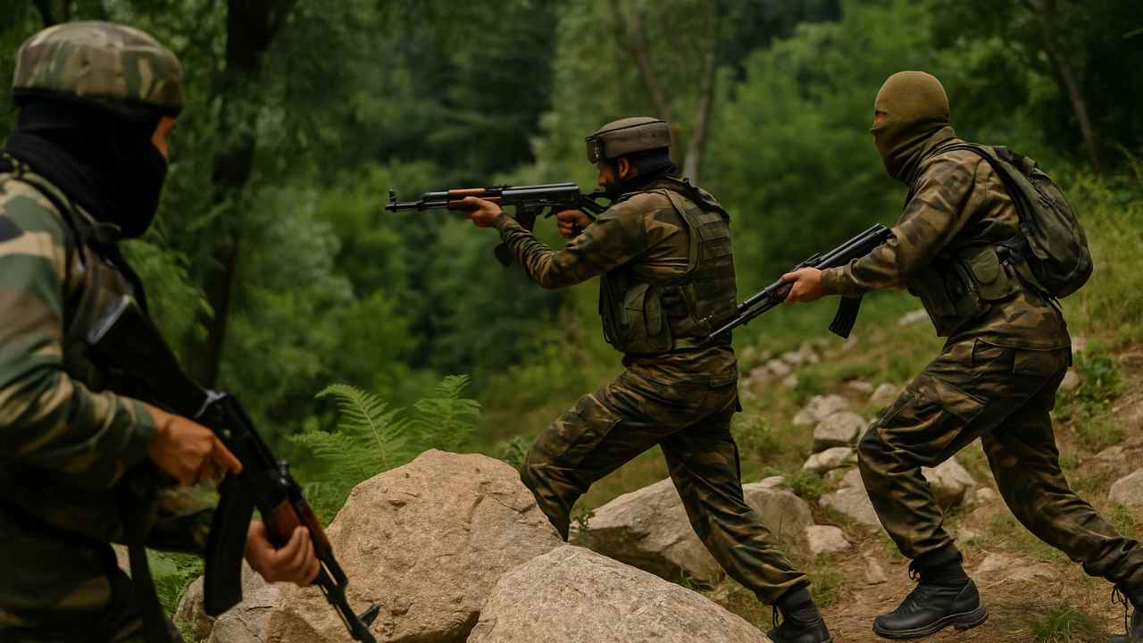 Three Terrorist Killed in Harwan Encounter – Asian News Hub